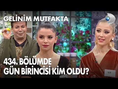 Gelinim Mutfakta 434. Bölümde gün birincisi kim oldu? 9 Ocak 2020