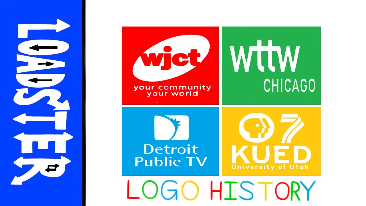 [#2116] WJCT, WTTW, Detroit Public TV, and KUED Logo History - YouTube