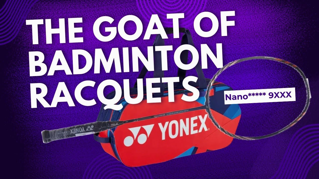 Why the Nanospeed 9900 is the BEST Yonex Badminton Racquet ever made ...