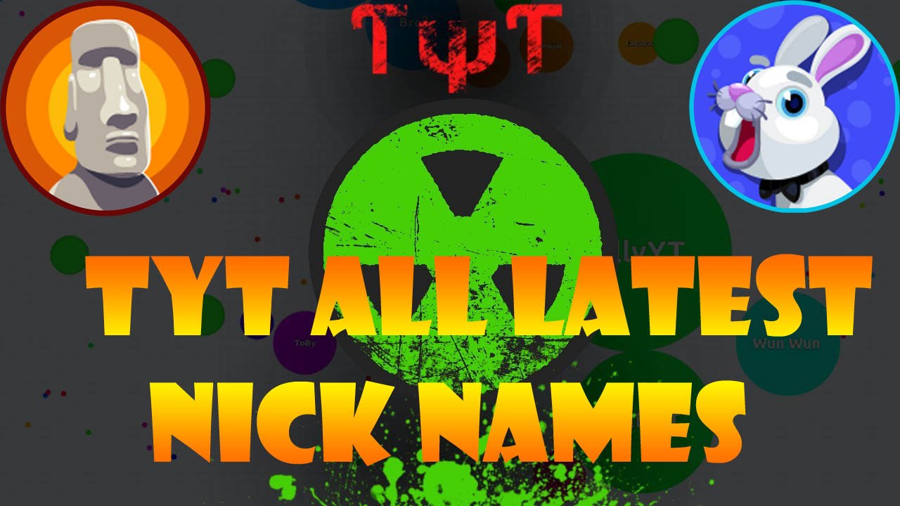 ALL TYT LATEST NICKNAMES COPY AND PASTE - YouTube