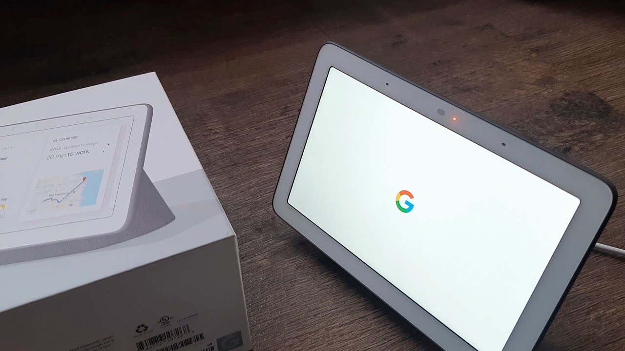 Unboxing Google Home hub - YouTube