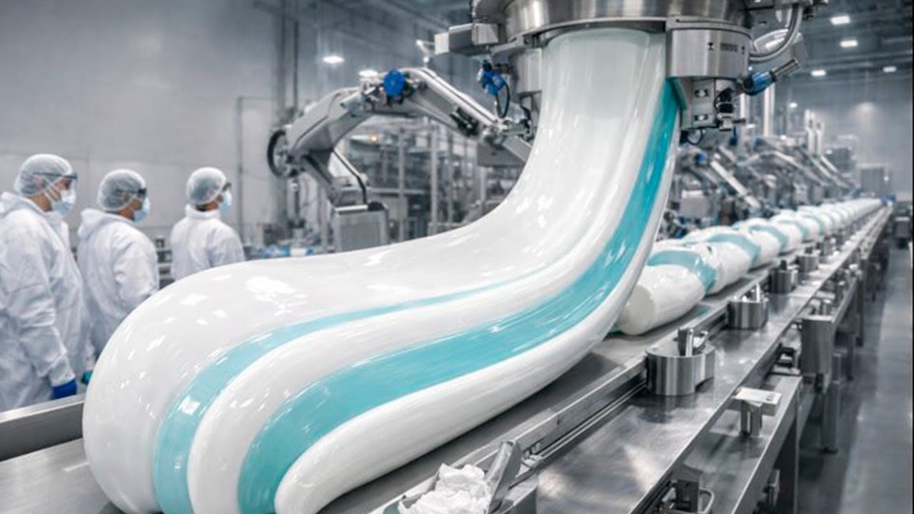 How Toothpaste Is Made – Inside the Factory Turning Animal Bones into ...
