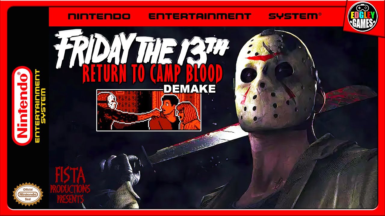 Friday The 13th: Return To Camp Blood (NES) DEMAKE 🎮 Let's Play! - YouTube