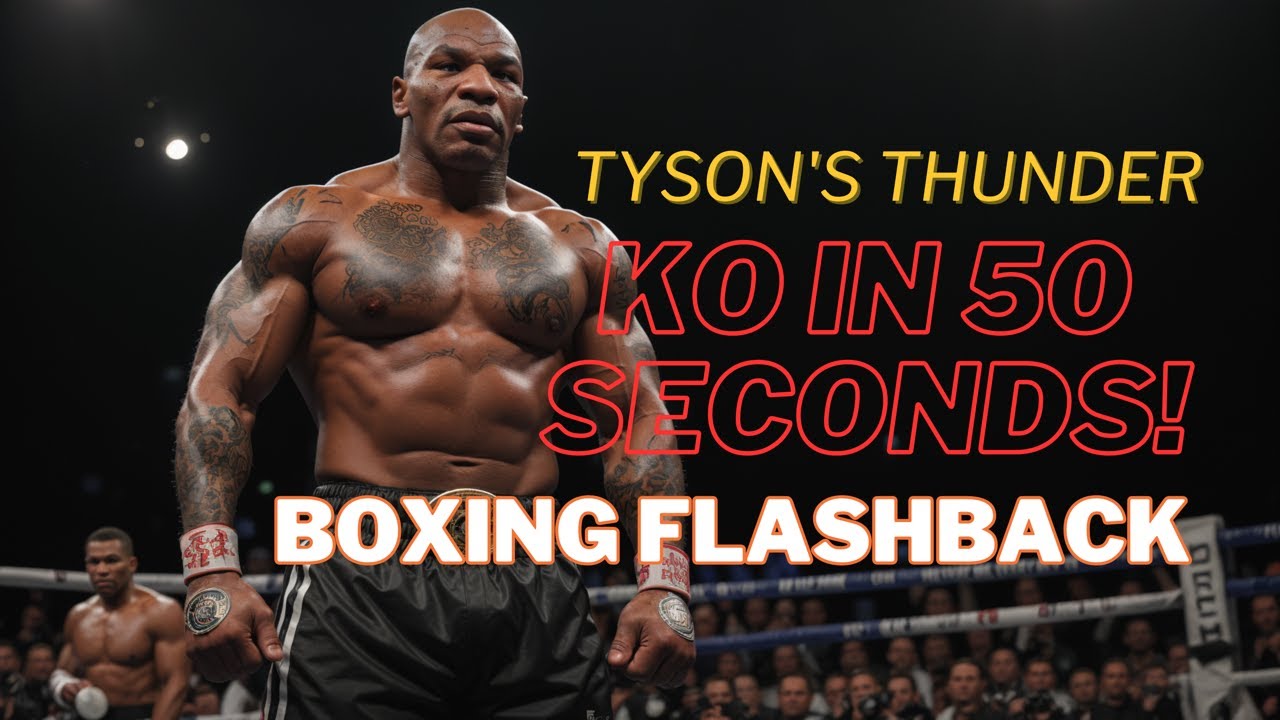 How Mike Tyson Dominated Mark Young | Tyson's Thunder: KO in 50 Seconds ...