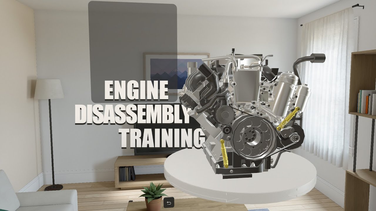 Unity: Vision. Engine disassembly training. (XR. Apple Vision Pro ...