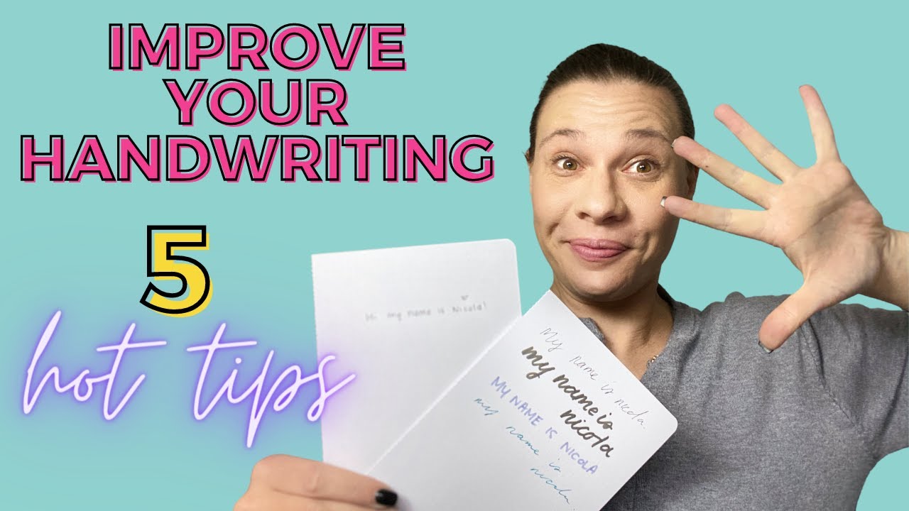 5 Tips to improve handwriting for adults who bullet journal + Free ...
