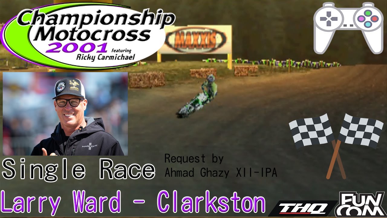 Championship Motocross 2001 ft Ricky Carmichael (PS1) - Single Race ...