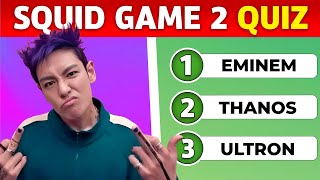 Squid Game Season 2 Quiz Trivia Challenge Quiz Leed Mp3 & Mp4 Download ...