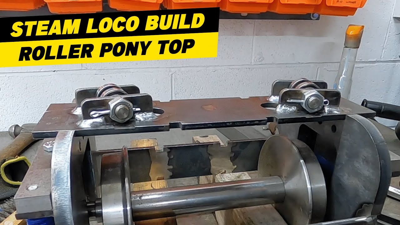 Pony Truck Roller Skate continued - EP26 - 7.25" Gauge Steam Locomotive ...