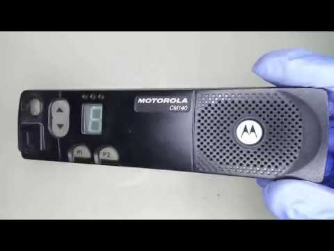 Motorola CM140 Naprawa urwanego pinu - YouTube