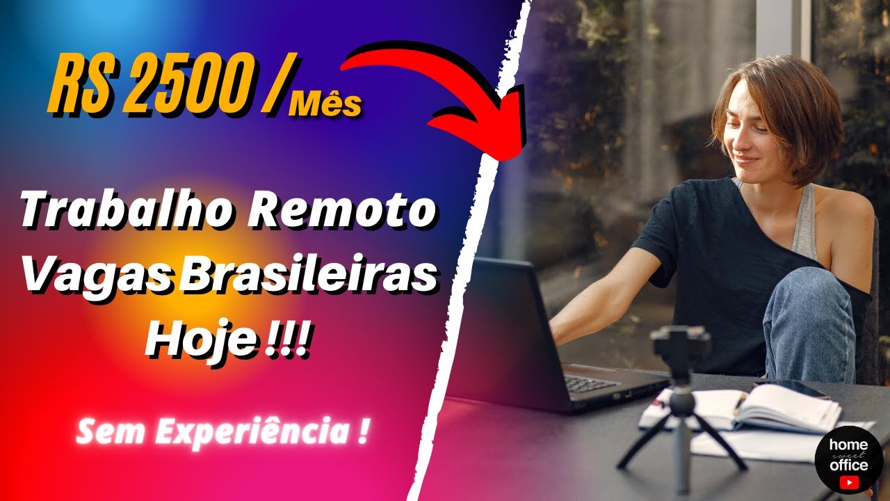 Trabalho Remoto Vagas Brasileiras Disponíveis HOJE para Ganhar em Dólar ...