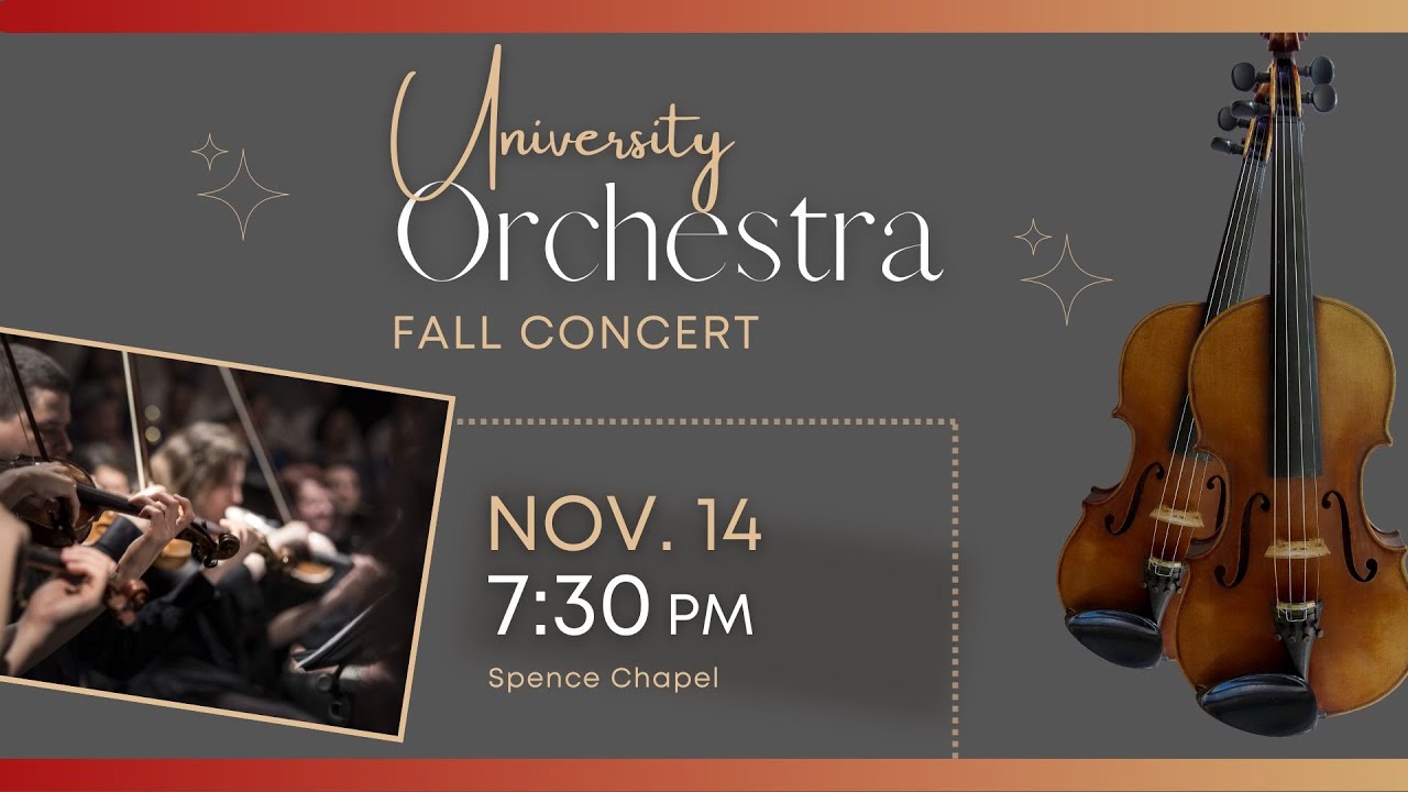 2023-11-14 University Orchestra Concert - YouTube
