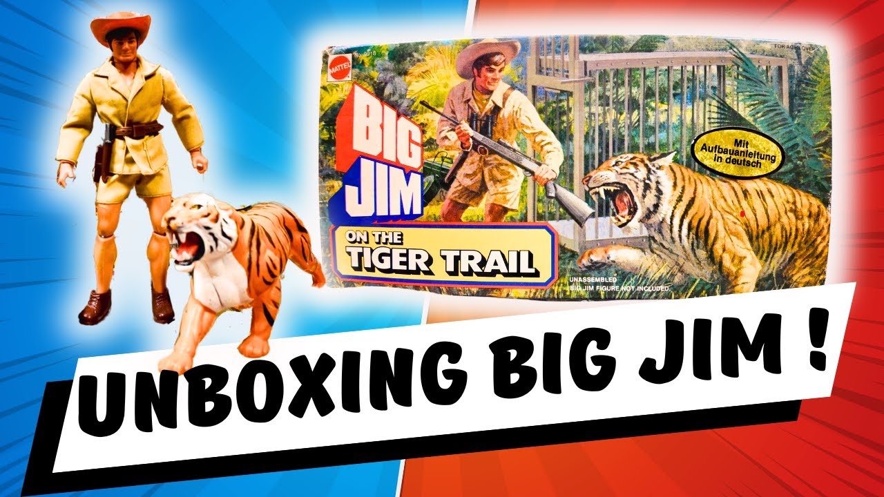 Get Ready for Adventure ! Big Jim On The Tiger Trail Unboxing - YouTube