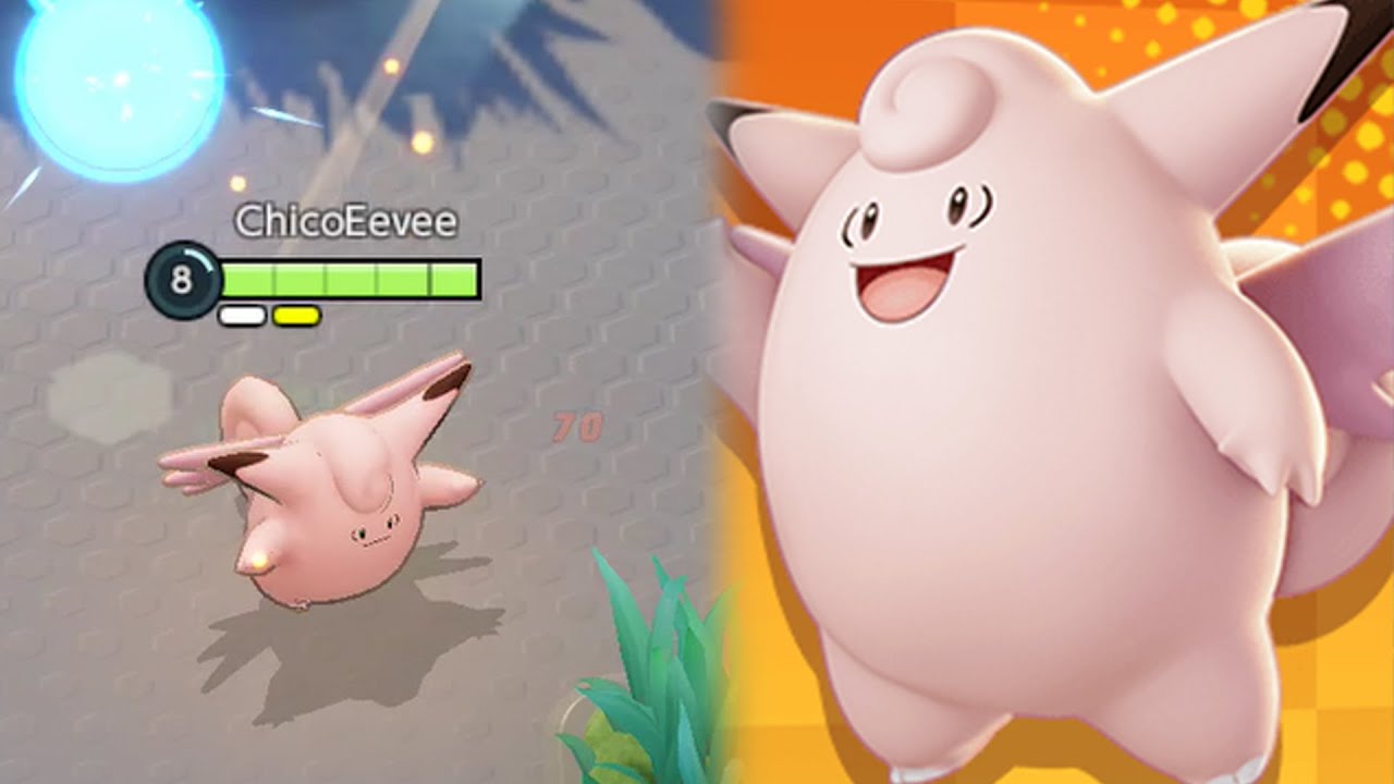 CLEFABLE LEAKED GAMEPLAY - Pokémon UNITE - YouTube