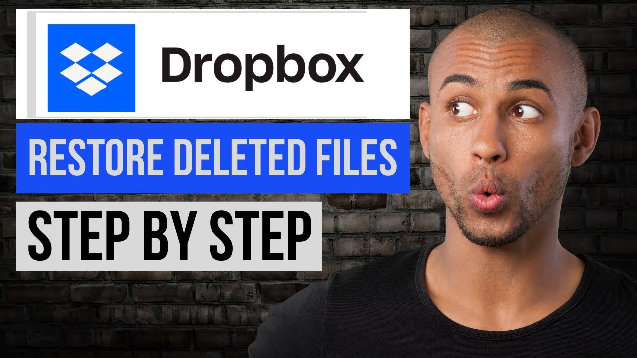 How to Restore Deleted Files on Dropbox | Step by Step Dropbox Tutorial ...