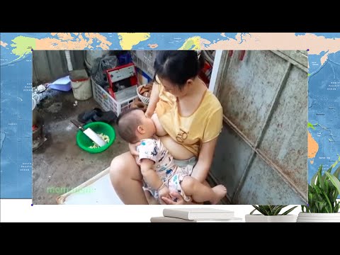 Breastfeeding ｜ Bitter melon stuffed with meat ｜ mommom　👶