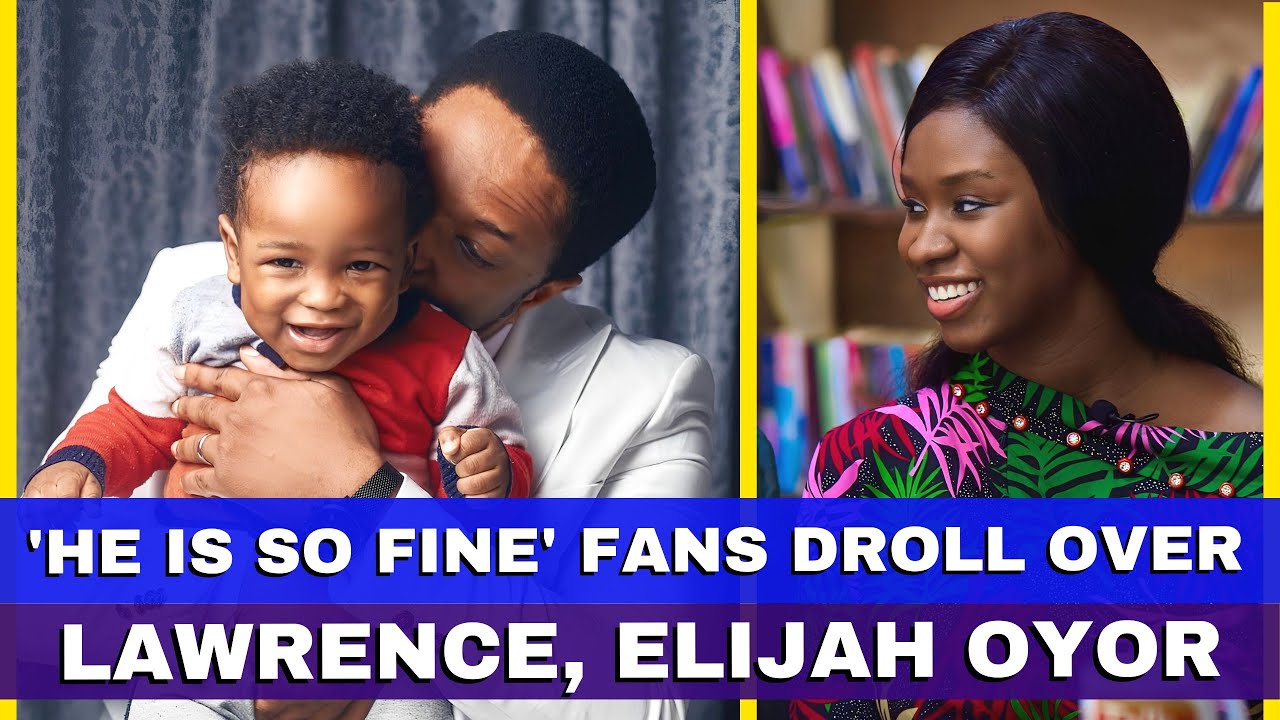 'He's So Handsome' Fans Drolls Over Elijah And Lawrence Oyor - YouTube