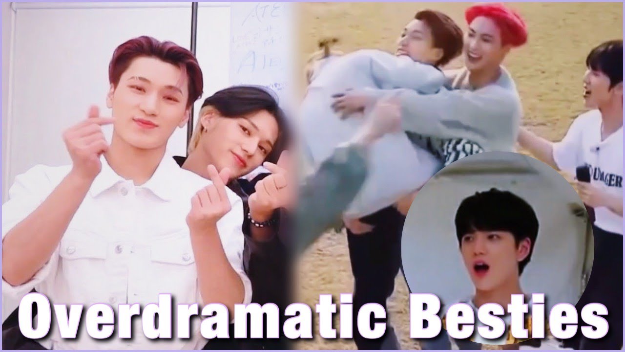 ATEEZ WOOYOUNG and SAN being Overdramatic Besties | Mnet KINGDOM LEGENDARY WAR Episode 6 - YouTube