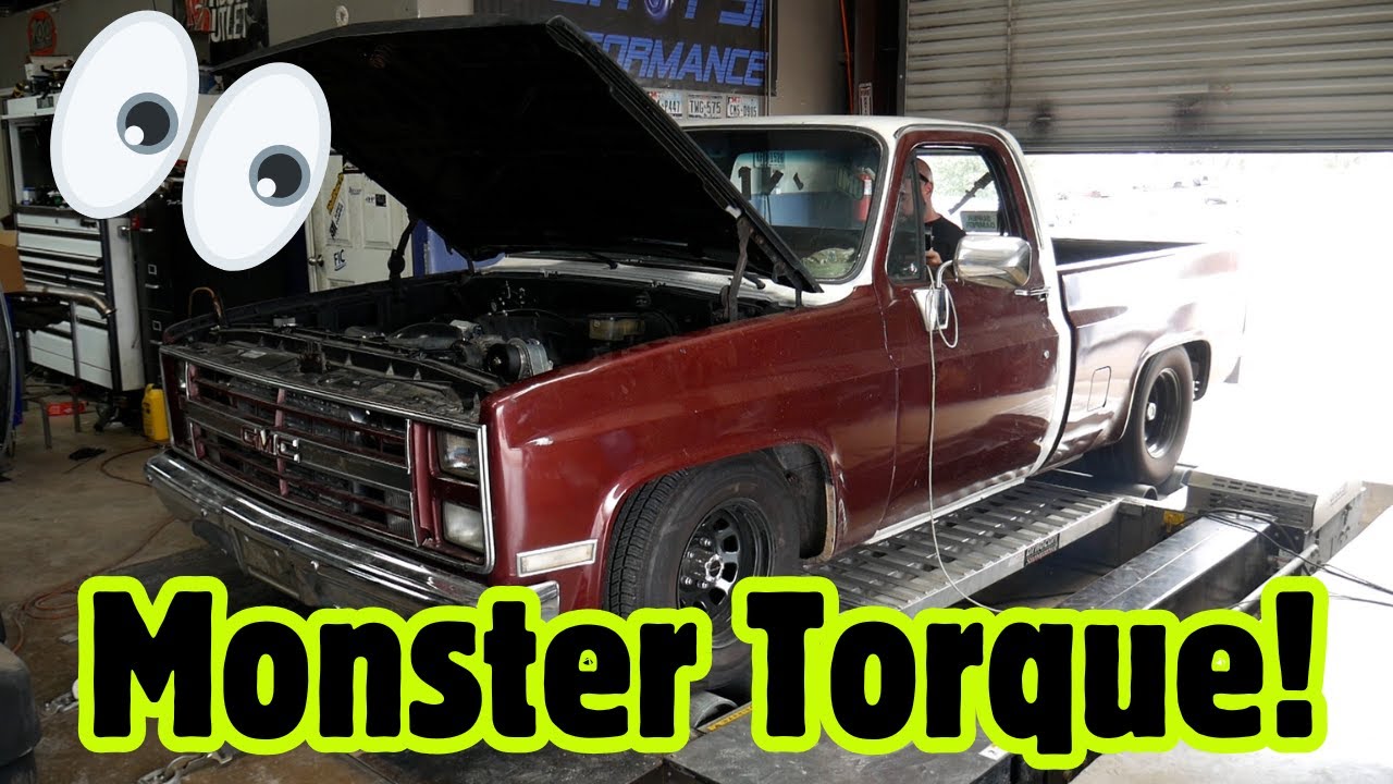 C10 Ripps on the dyno Procharger Power!!!! - YouTube