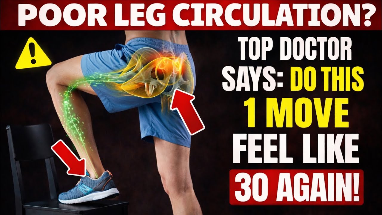 Over 60: 5 Doctor-Recommended Leg Movements That Restore Blood Flow and ...