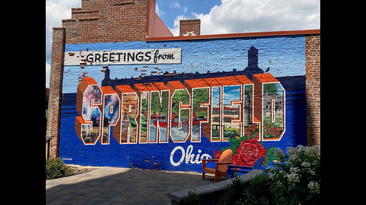 Springfield, Ohio Murals & Artworks - YouTube