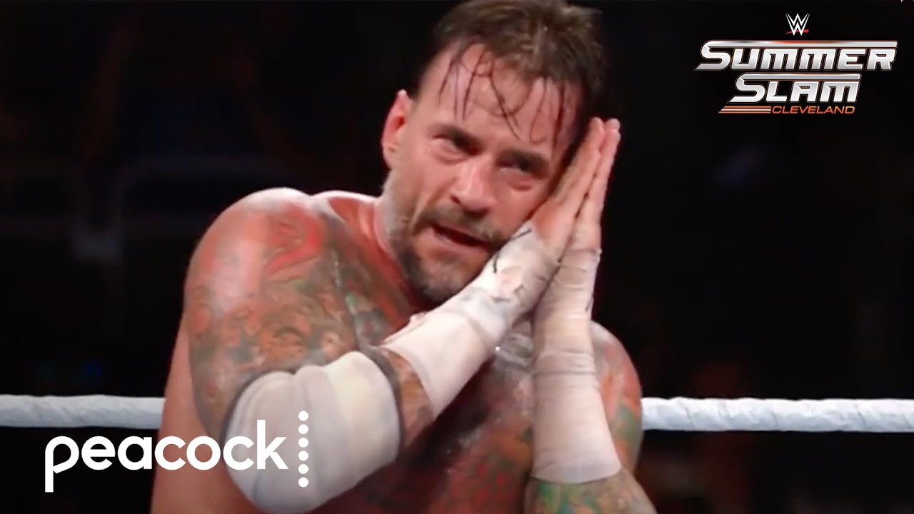 CM Punk Makes Drew McIntyre Go To Sleep at SummerSlam 2024 | WWE ...