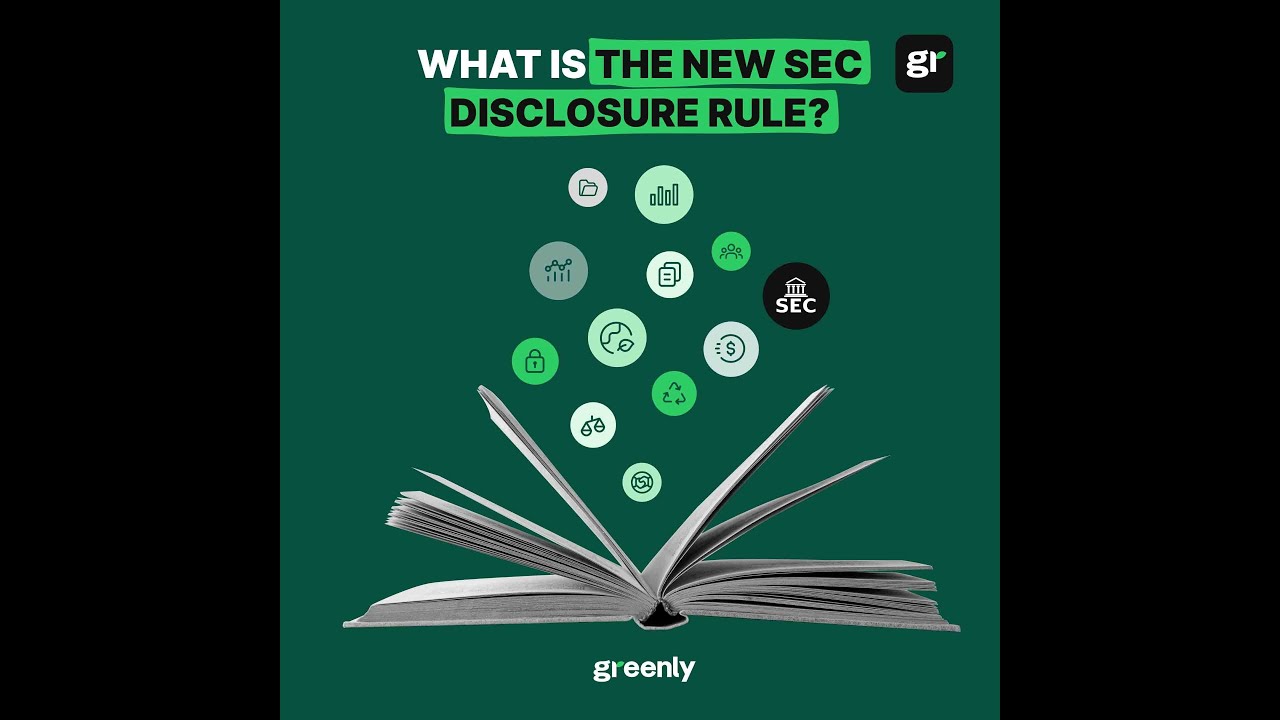 SEC - Proposed Regulations Carbon Emissions Reporting - YouTube