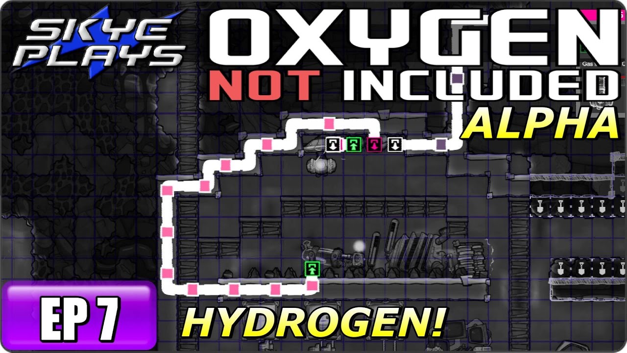 Oxygen Not Included Part 7 DAY 50 - THE HYDROGEN SOLUTION! ONI Gameplay ...