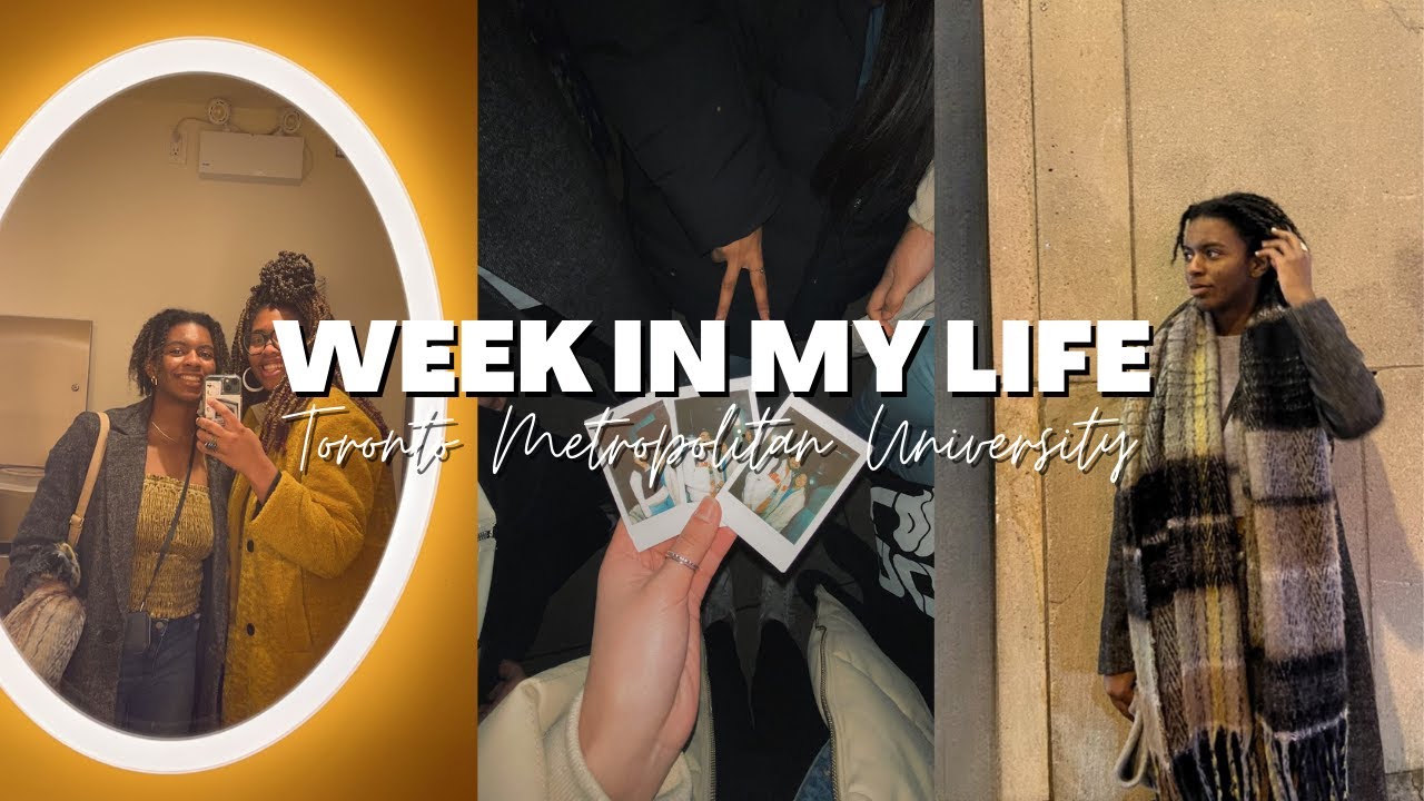 Hectic week in my life @Toronto Metropolitan University - YouTube