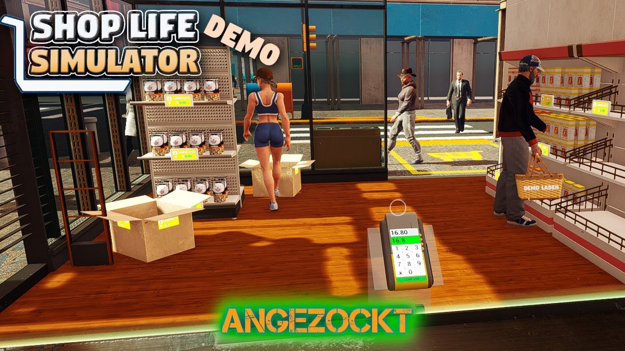 Shop Life Simulator 💵 angezockt 😺 Demo | 2025 | deutsch - YouTube