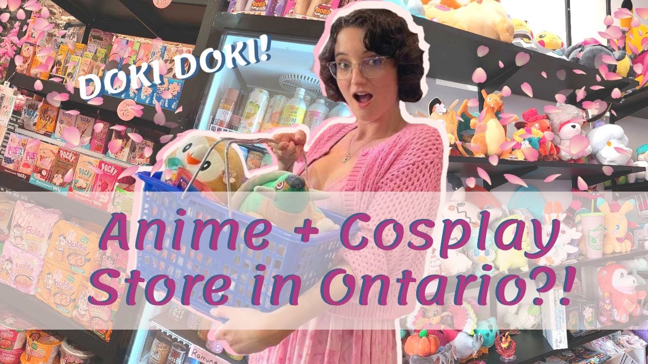 Visiting Doki Doki - An Anime and Cosplay Store in Belleville! - YouTube