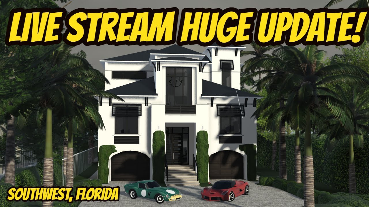Southwest, Florida Roblox l HUGE UPDATE MANSIONS CARS & MORE - YouTube