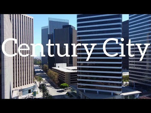 Century city, Los Angeles | Skyscrapers and Westfield Mall. - YouTube