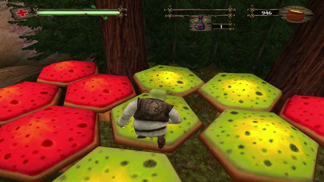 Shrek 2 - Part #6 - Shrek Rescues Donkey - YouTube