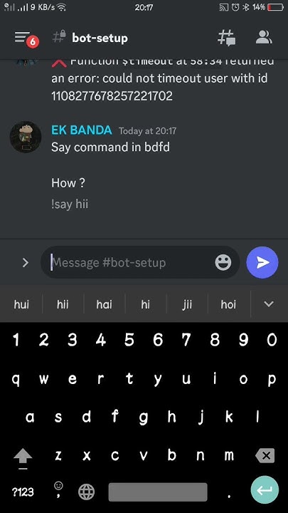 say command discord bot bdfd 2023 working - YouTube