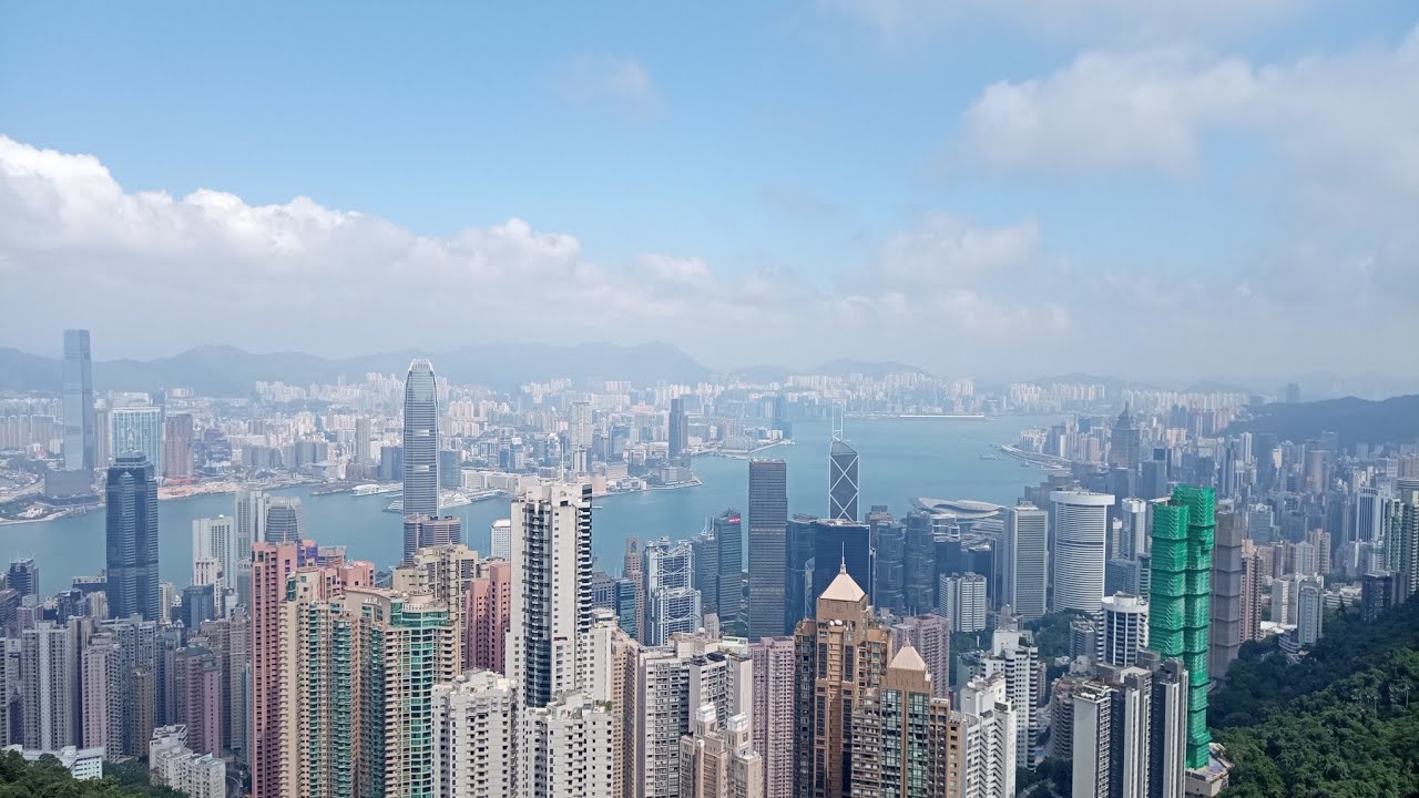 Hongkong Peak Tram ride - YouTube