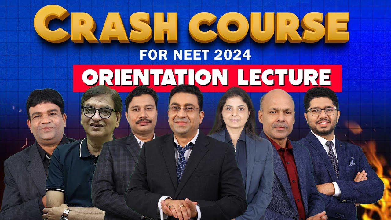 NEET 2024 l Crash Course Orientation Lecture l Strategy and Roadmap ...