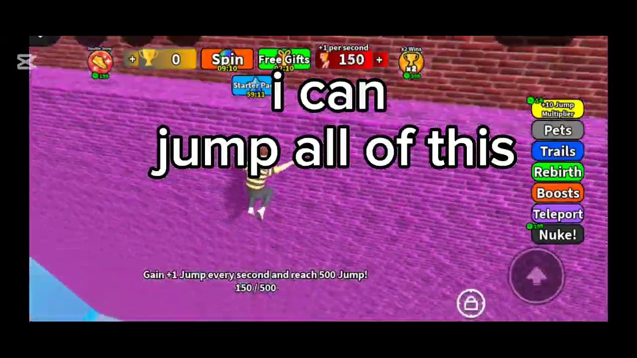 Every second i jump higher🍄 - YouTube