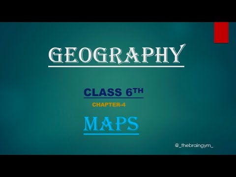 Class 6th - Geography - Chapter 4 - Maps - YouTube