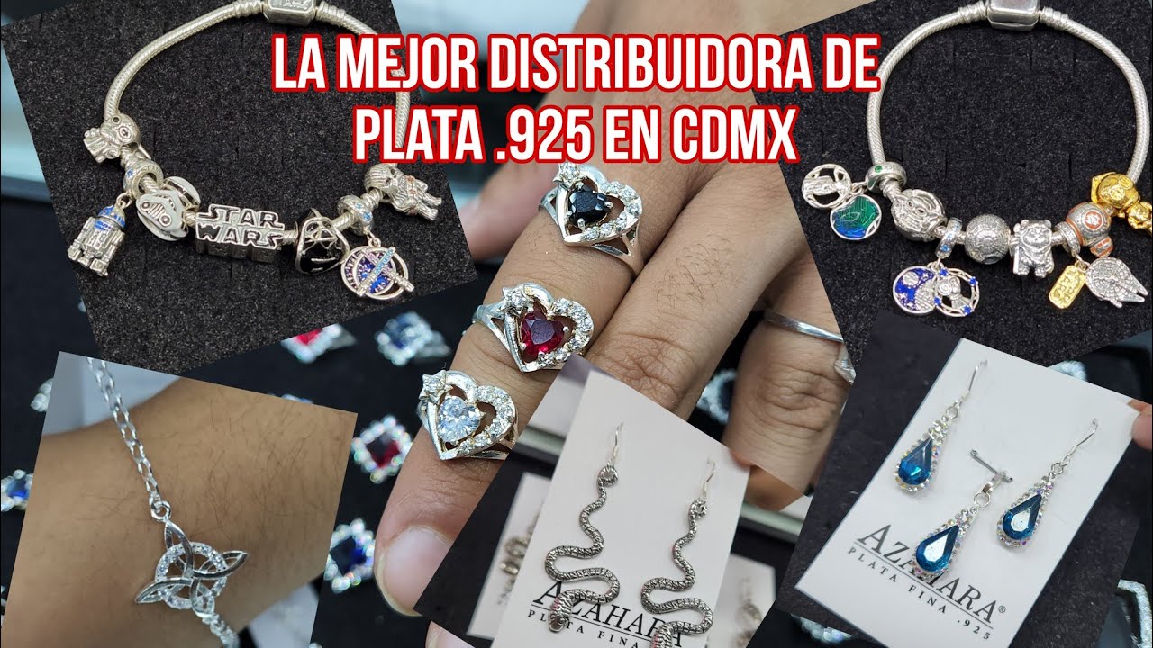 La mejor Joyeria de Plata Fina .925 Azahara y Valenzza CDMX - YouTube
