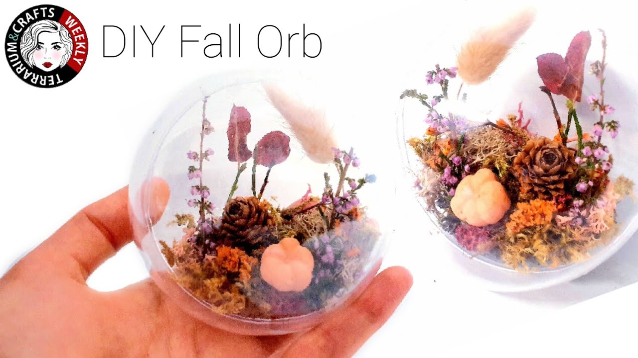 🔴DIY Crafts To Make at Home & Sell or Gift! Miniature Fall Fairy Garden ...