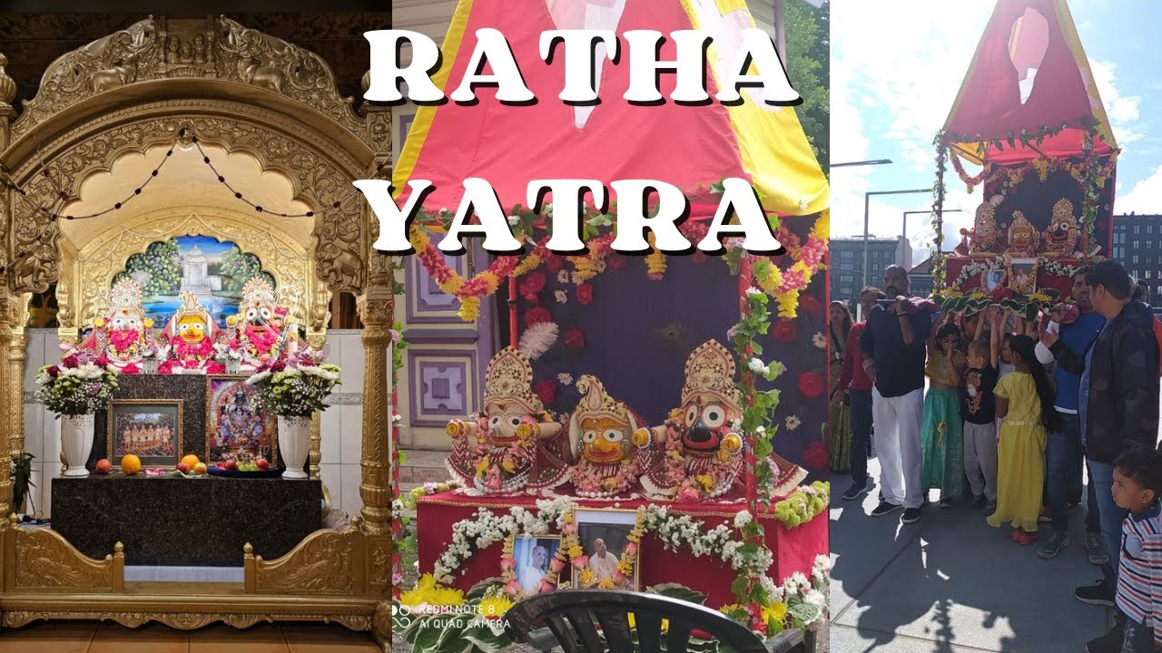 🇮🇳🇪🇪Jaganath Rath Yatra || 2023 || ISKCON || Tallinn || Hare Krishna ...