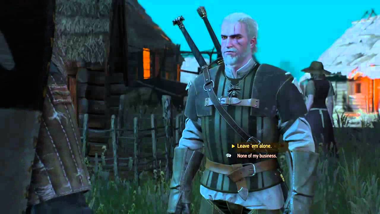 The Witcher 3: Wild Hunt - Guardsman turned Bandits - YouTube