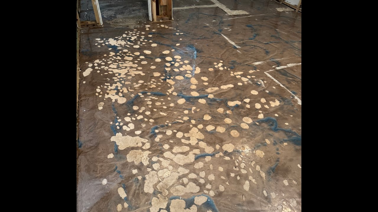 Failed Metallic epoxy! Floor FAILURE, customer spent thousands! NOT OUR ...