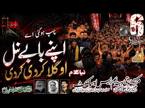 Chup hogyi ae Apny Babay Dy Nal O Galla kardi kardi | New Noha | MSO Sialkot | 6 Safar | Ada Pasror