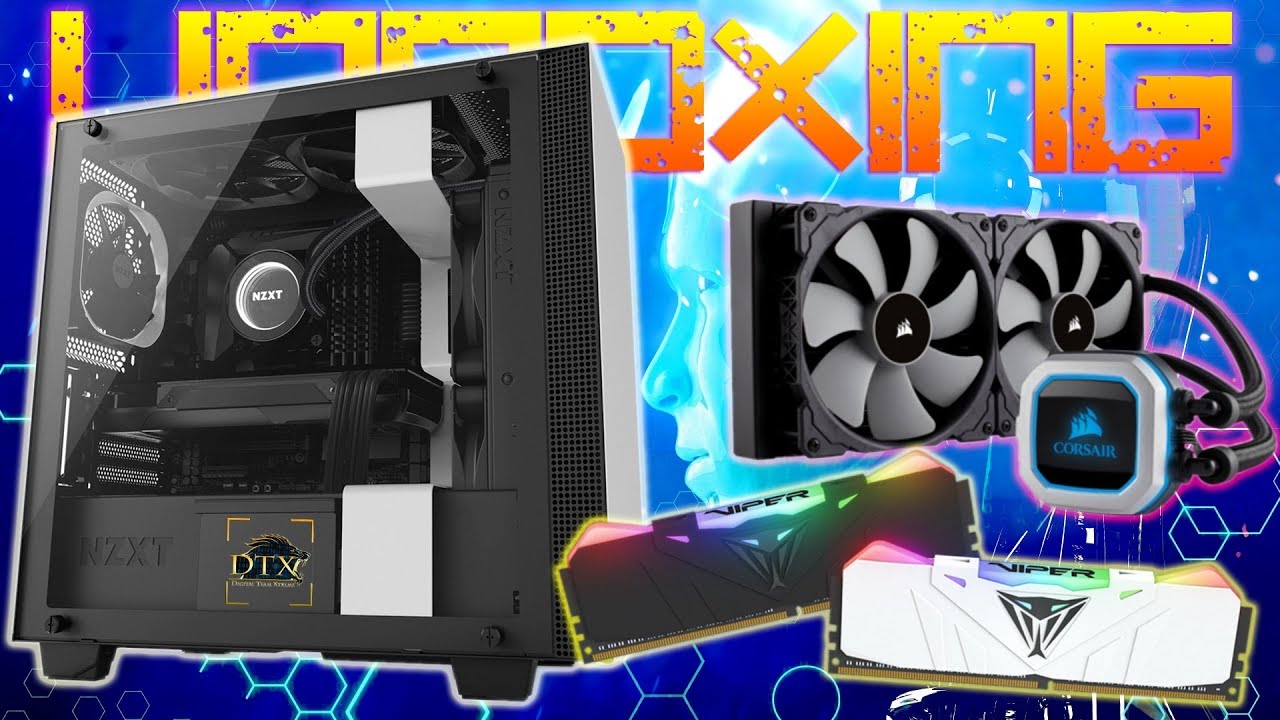 NZXT H400 Unboxing - YouTube