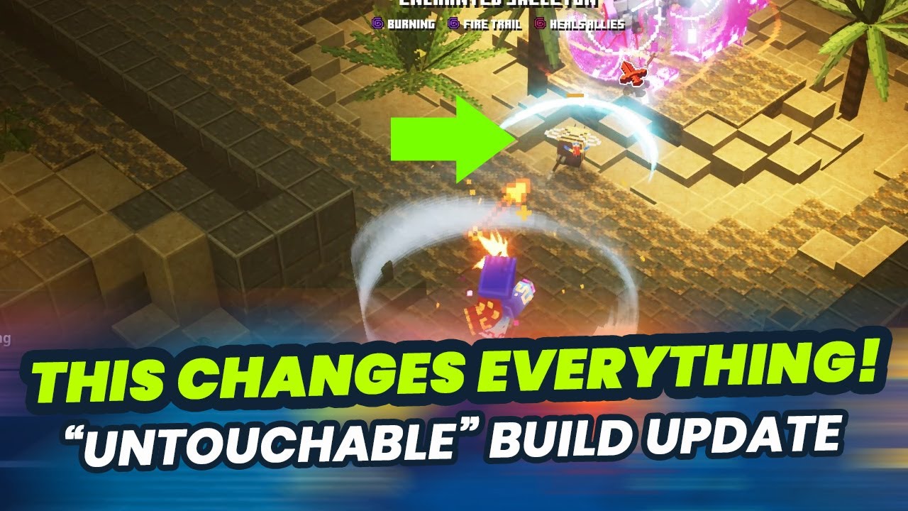 MAJOR Update for "UNTOUCHABLE" Minecraft Dungeons Build - So Much ...