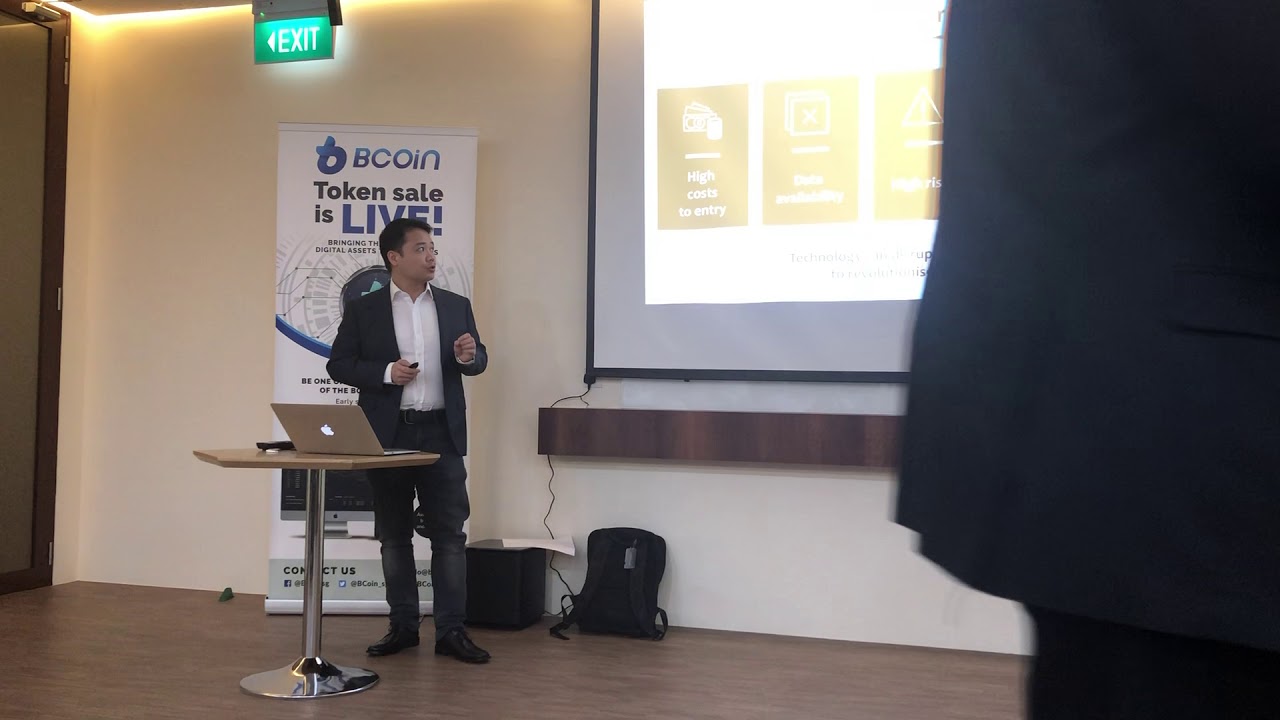 Mr. Derek Tam (TREX) Speaking at INTERNATIONAL BLOCKCHAIN MEET-UP | 23 ...