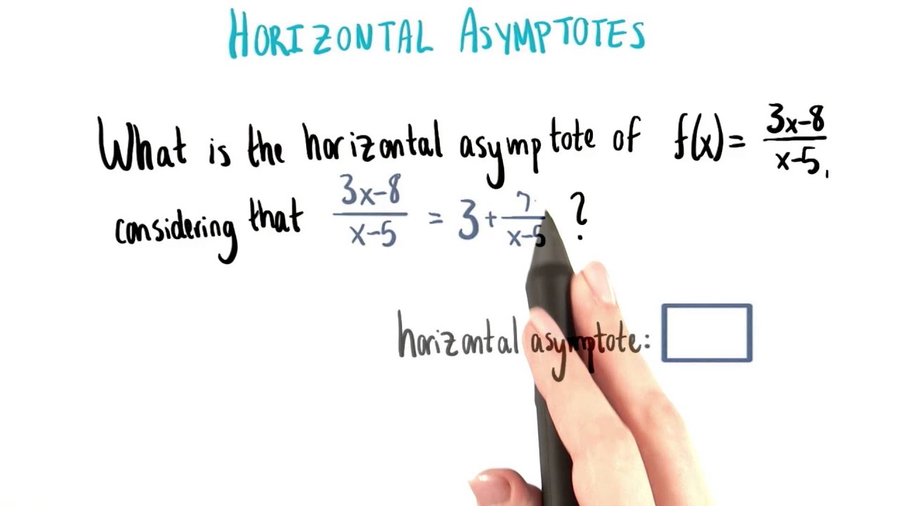 Find the Horizontal Asymptote - College Algebra - YouTube