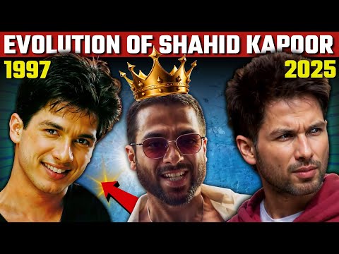 Evolution of Shahid Kapoor (1997-2025) • From \